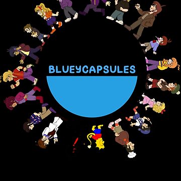 "Bluey Capsules" Sticker for Sale by mashelllatorra | Redbubble