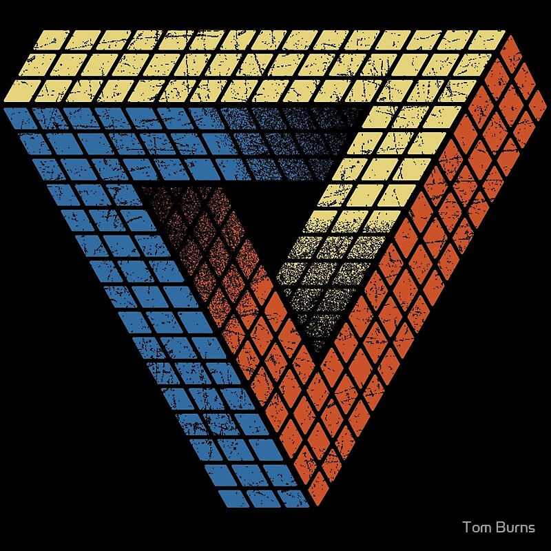 "Penrose Puzzle" by Tom Burns | Redbubble