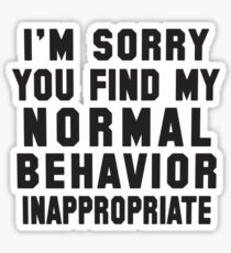 Inappropriate: Stickers | Redbubble