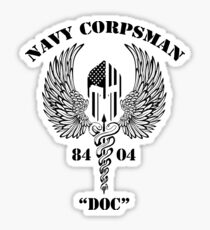 Navy Corpsman Stickers | Redbubble