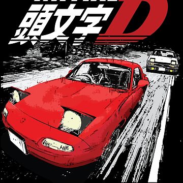 "Initial D - Mountain Drift Racing Tandem Takumi Fujiwara AE86 vs Toru ...