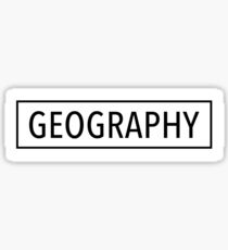 Geography: Stickers | Redbubble