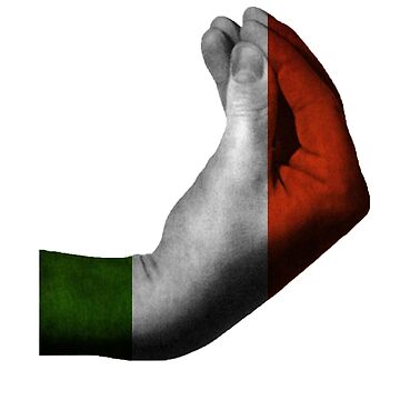 "Italian Hand Gesture" Sticker for Sale by neviz | Redbubble