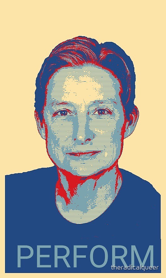 "JUDITH BUTLER ICON" by theradicalqueer | Redbubble