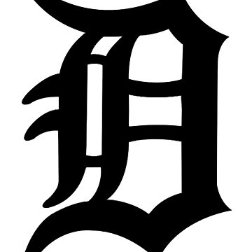 "Detroit D" Sticker for Sale by InsuKeef | Redbubble