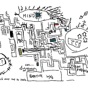 "Petey's Lumon Map (Severance)" Poster for Sale by splode | Redbubble