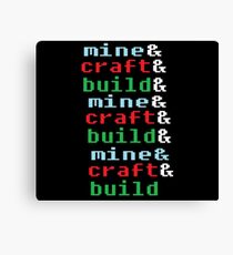 Minecraft: Canvas Prints | Redbubble
