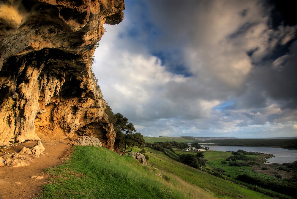 "Bridgewater Caves" by Robert Mullner | Redbubble