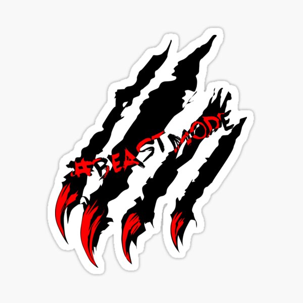 Claw Marks Stickers | Redbubble