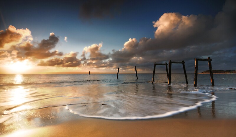 "Cat Bay Jetty" by Robert Mullner | Redbubble