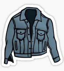 Denim Jacket Stickers | Redbubble
