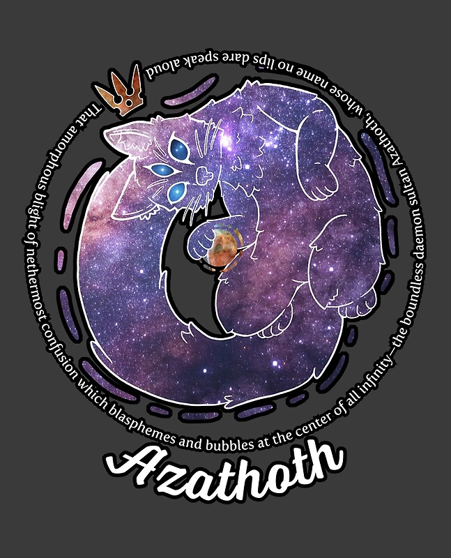"Azathoth - Cats of Cthulhu " by ScruffOfChamps | Redbubble