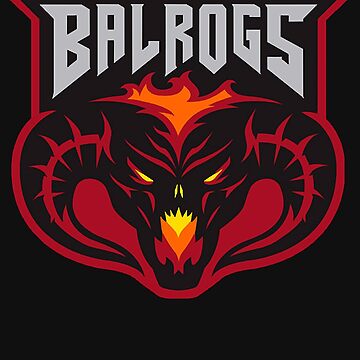 "Moria balrogs team logo classic t shirt" Sticker for Sale by ...