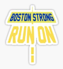Boston Marathon: Stickers | Redbubble