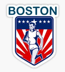 Boston Marathon: Stickers | Redbubble