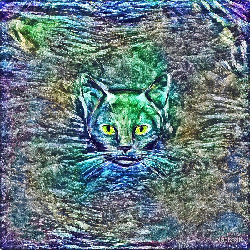 "Maritime cat" by blackhalt | Redbubble