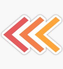 Small Arrow Stickers | Redbubble