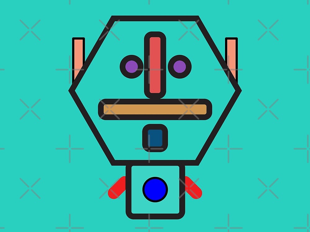 "Billy the Robot" by KristianWood | Redbubble