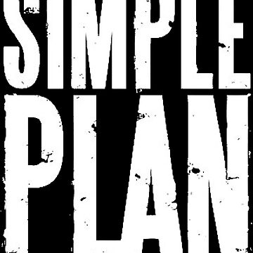 "Simple Plan Logo Essential" Poster for Sale by WadeHavens64 | Redbubble