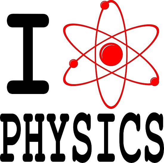 "I Love Physics" Photographic Print by Kruzzell | Redbubble