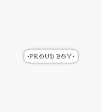 Proud Boys Stickers | Redbubble