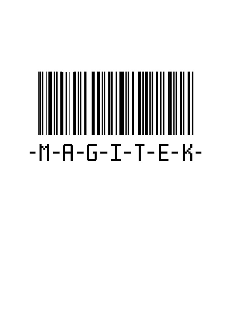 "Prompto Barcode MAGITEK shirt ver 2" by Adelei Wade | Redbubble
