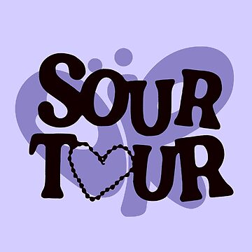 "Sour Tour" Sticker for Sale by brisabin | Redbubble