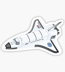 Nasa Space Shuttle Stickers | Redbubble