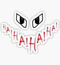 Hahaha Joker Stickers | Redbubble