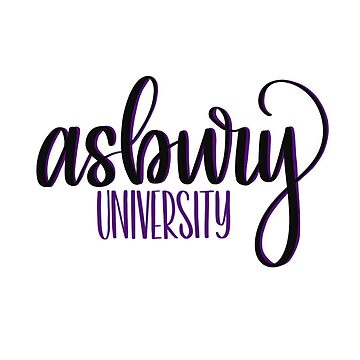 "Asbury university" Sticker for Sale by Autumn Nady | Redbubble