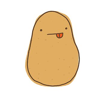 "Derpy Potato" Sticker for Sale by onaonaa | Redbubble