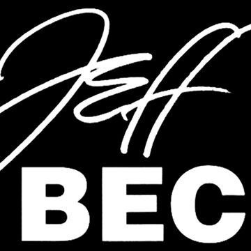 "Jeff Beck logo" Sticker for Sale by SoniaGwaltney | Redbubble