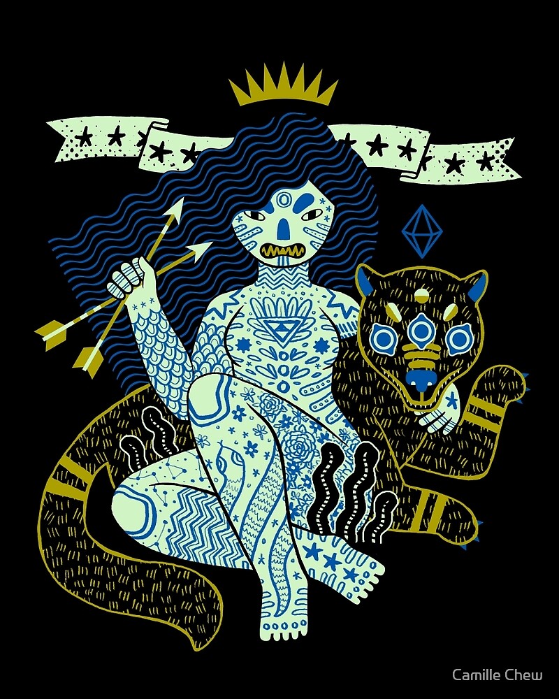 "Perilous Queen" by Camille Chew | Redbubble