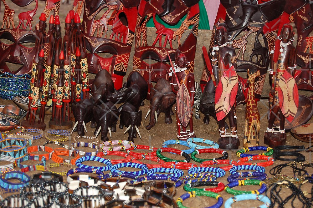 "Masai Crafts" by ApeArt | Redbubble