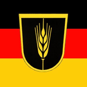 "Volga German Flag " Sticker for Sale by Florenc-Loewen | Redbubble