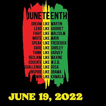 "Celebrate Juneteenth On June 19, 2022" Poster for Sale by delohill ...