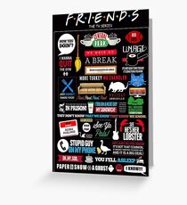 Friends Tv Show: Greeting Cards | Redbubble