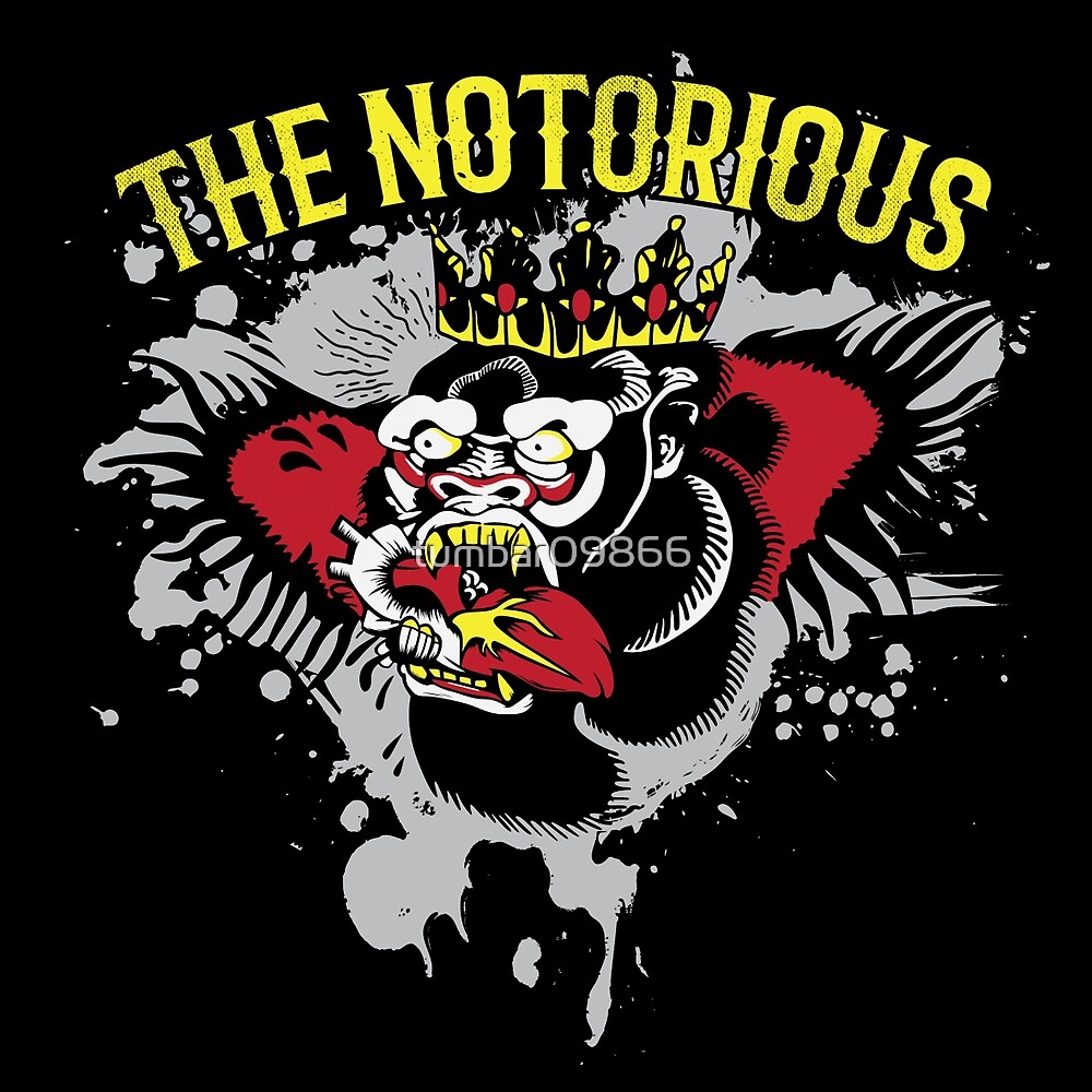 "THE NOTORIOUS LOGO" by tumbar09866 | Redbubble