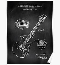 Gibson Guitar Posters | Redbubble