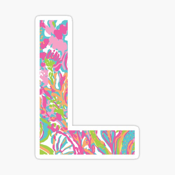 Letter L Stickers | Redbubble