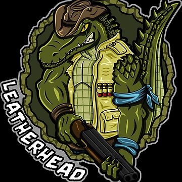 "Leatherhead" Stickerundefined by OniPunisher | Redbubble