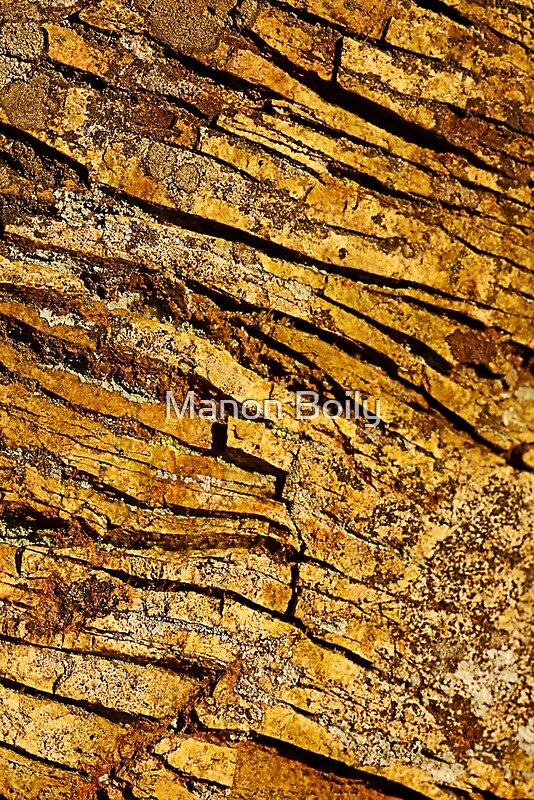 "golden rock texture" by Manon Boily | Redbubble