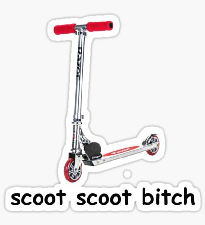 Sticker: Scooter | Redbubble