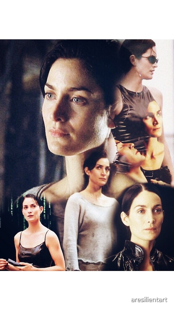 "Trinity The Matrix" by aresilientart | Redbubble