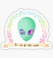 Tumblr Alien: Pegatinas | Redbubble