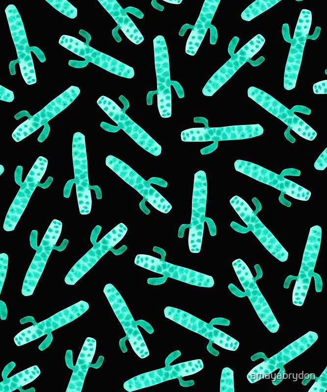 "Space Cactus" by amayabrydon | Redbubble