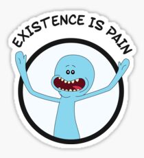 Existence Is Pain: Stickers | Redbubble
