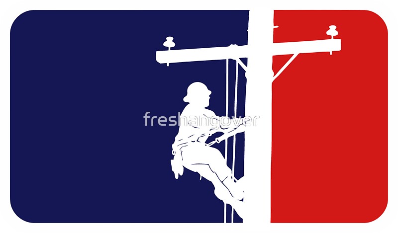 Lineman: Stickers | Redbubble