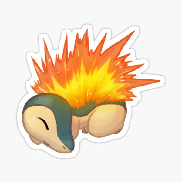 Cyndaquil Stickers | Redbubble
