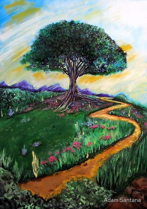 "Tree Of Imagination" by Adam Santana | Redbubble